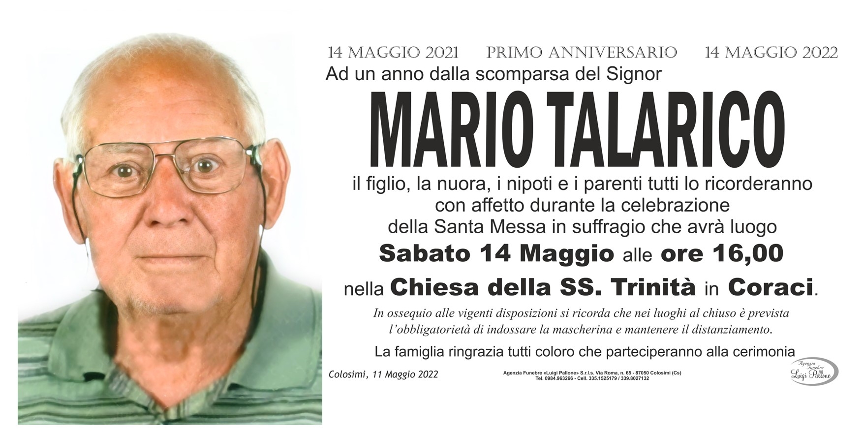 Mario Talarico - Agenzia Funebre Pallone